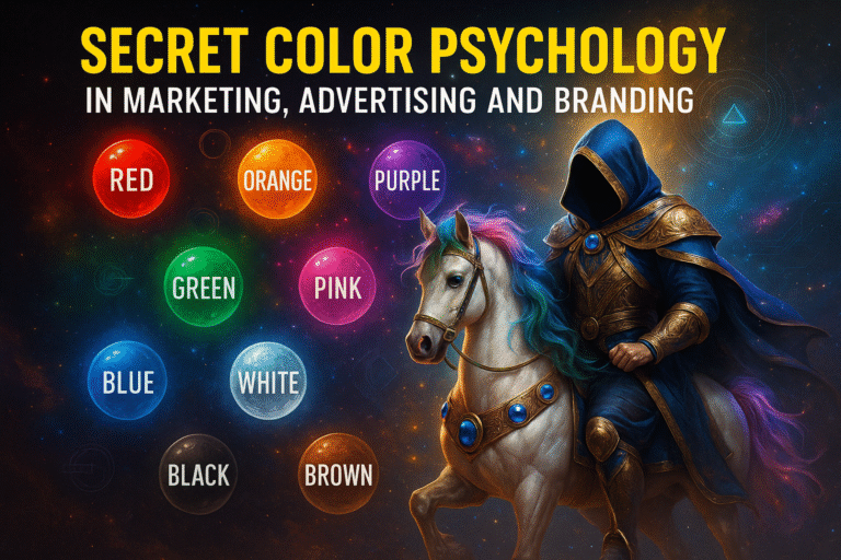 Secret Color Psychology in Marketing, Advertising and more